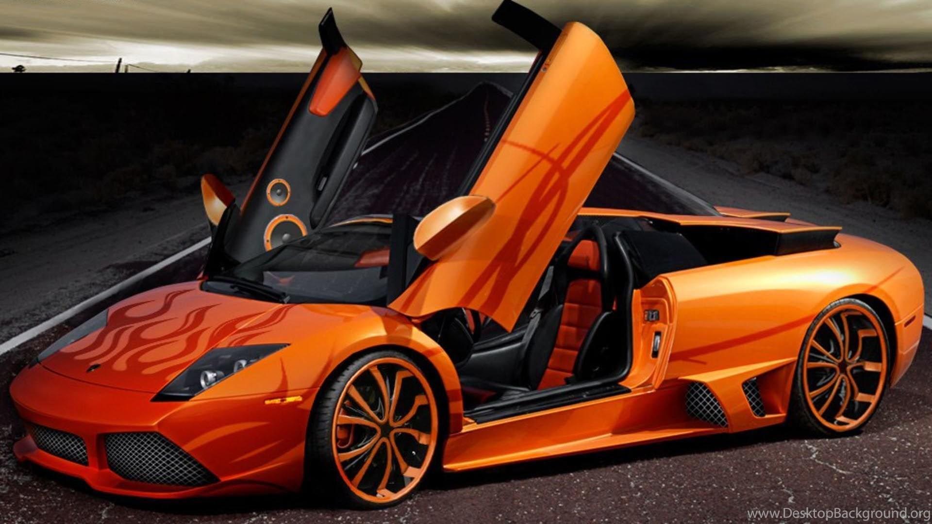 Orange Cars Wallpapers - Top Free Orange Cars Backgrounds - WallpaperAccess
