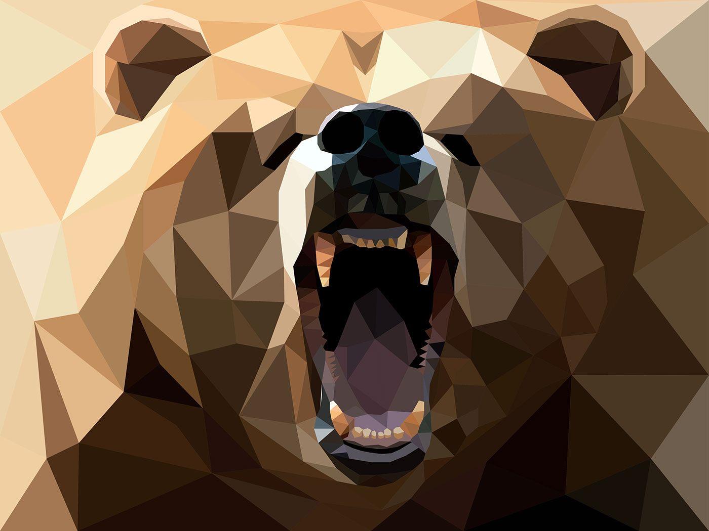 Polygon Bear Wallpapers - Top Free Polygon Bear Backgrounds ...