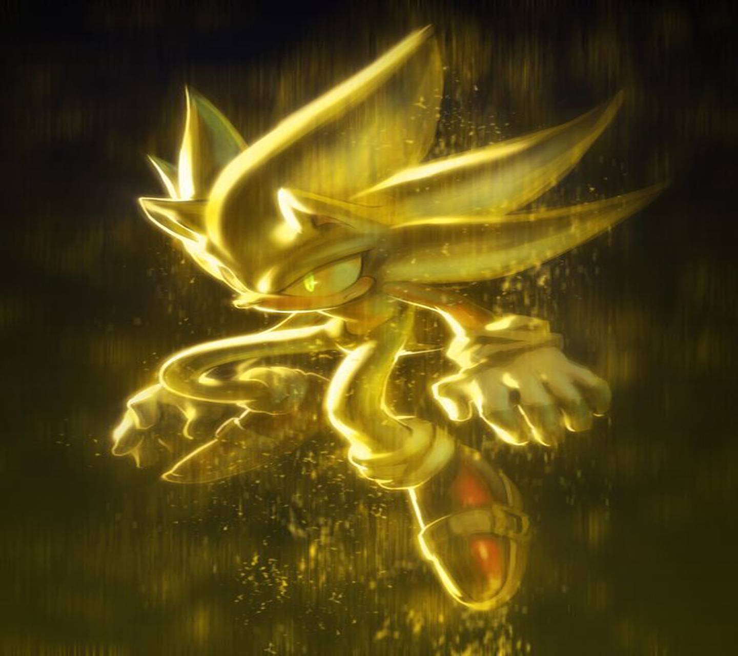 Golden Sonic Wallpapers - Top Free Golden Sonic Backgrounds ...