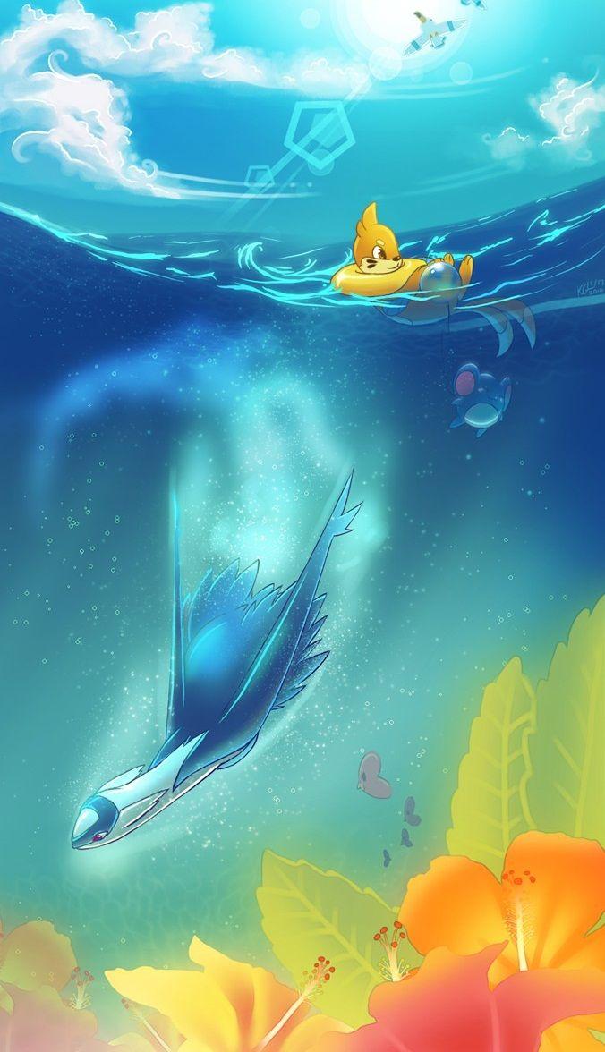 Pokemon Underwater Wallpapers - Top Free Pokemon Underwater Backgrounds ...