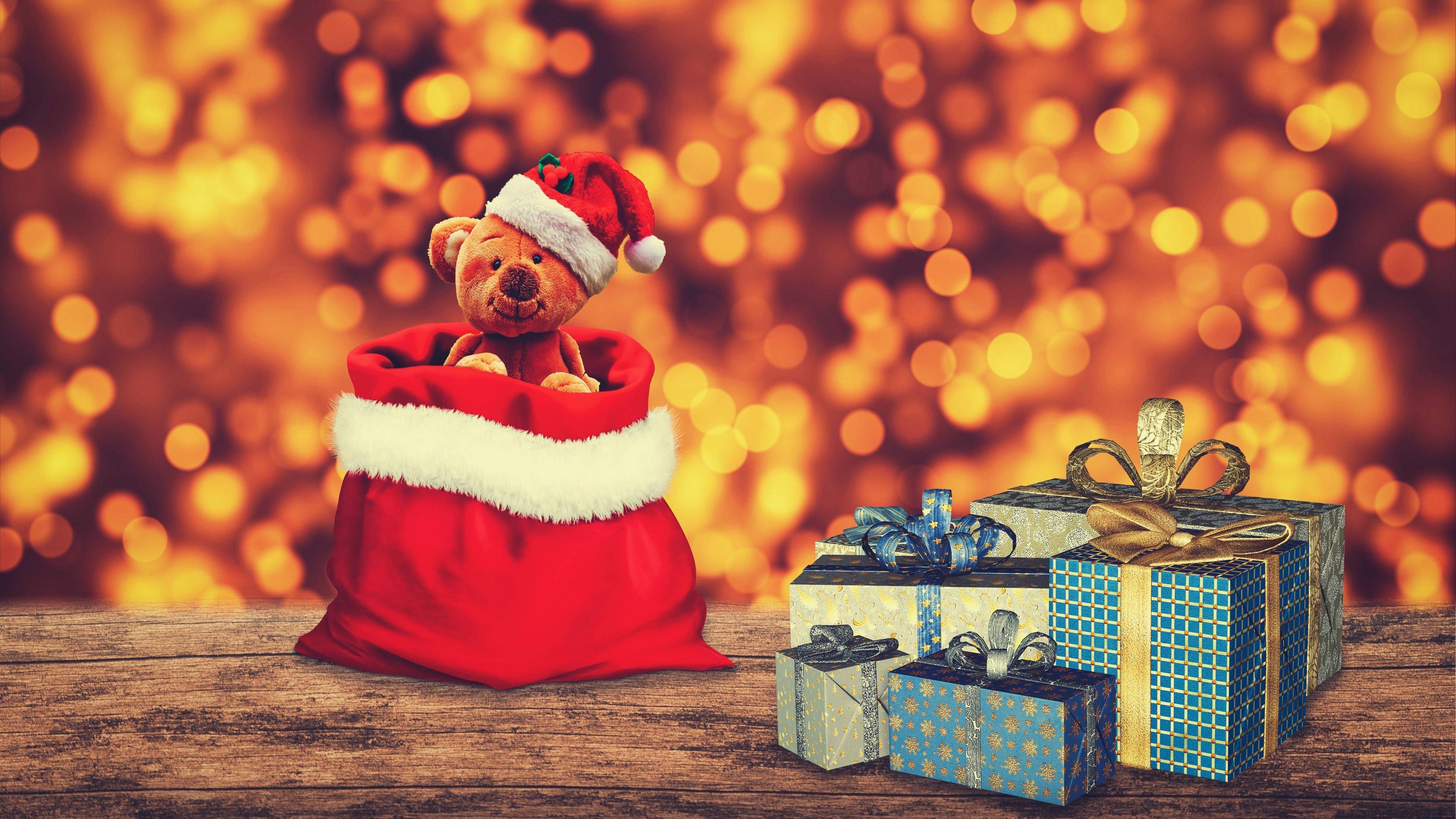 Bear Christmas Wallpapers - Top Free Bear Christmas Backgrounds ...