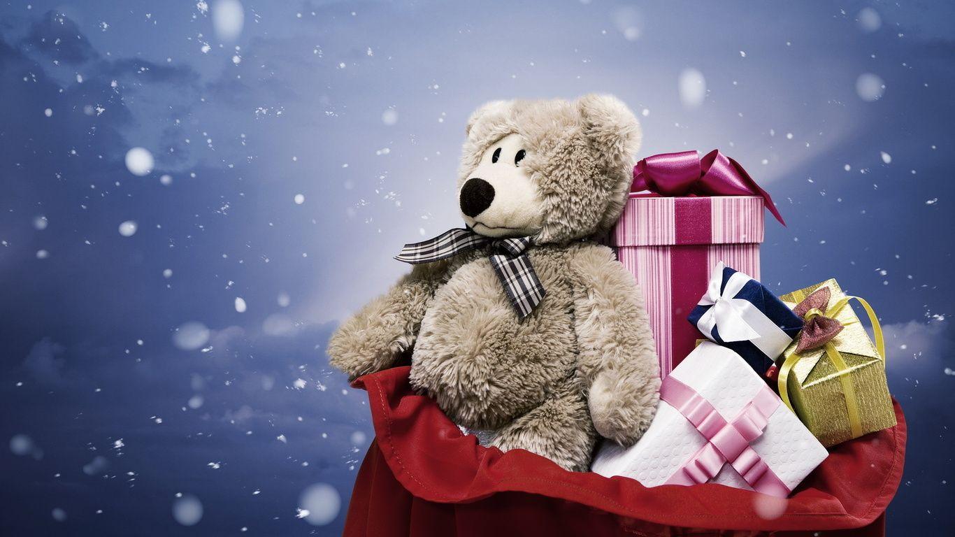 Bear Christmas Wallpapers - Top Free Bear Christmas Backgrounds ...