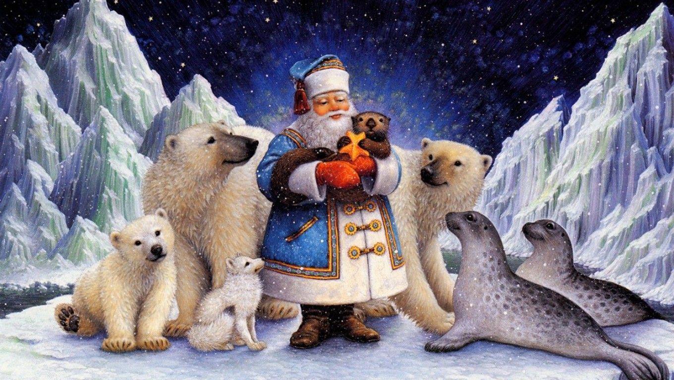 Bear Christmas Wallpapers - Top Free Bear Christmas Backgrounds ...