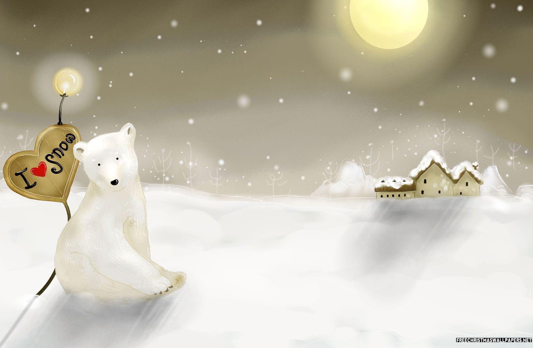 Bear Christmas Wallpapers - Top Free Bear Christmas Backgrounds ...