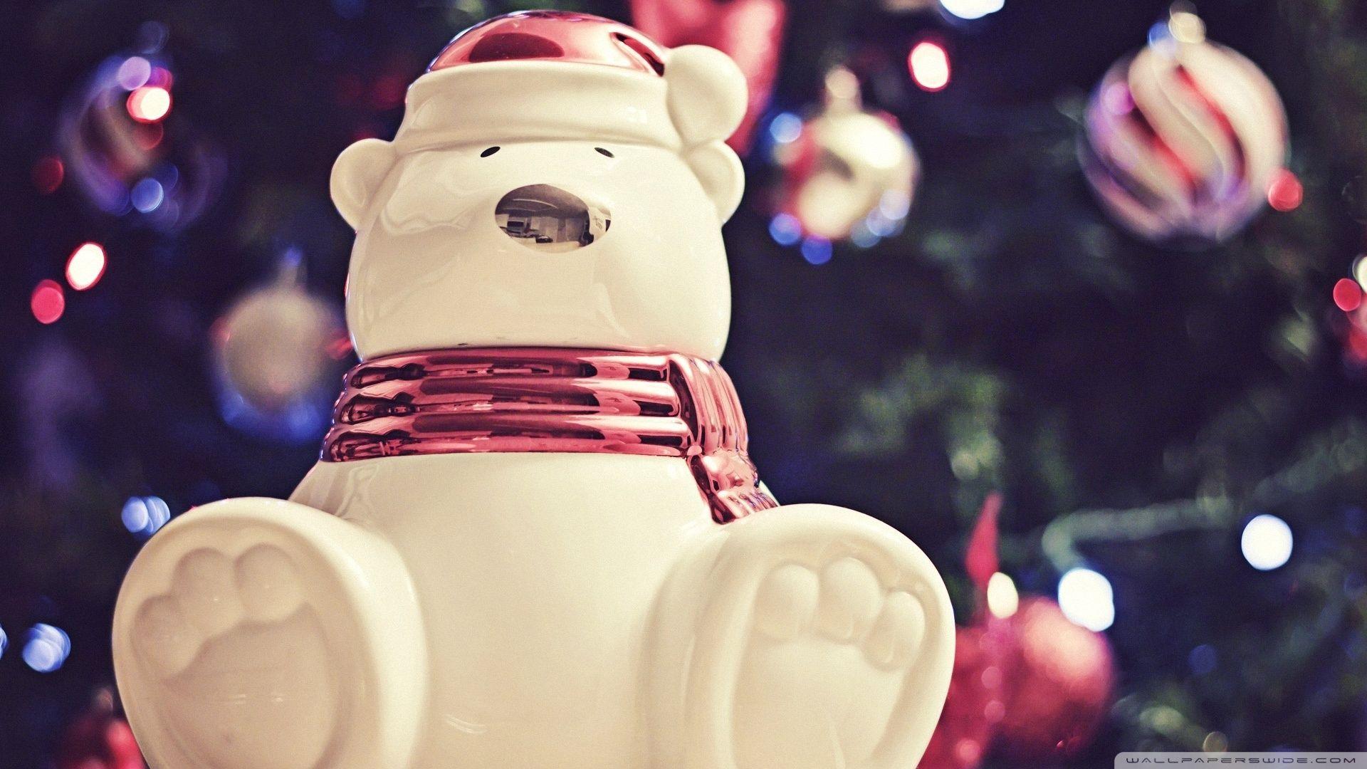 Bear Christmas Wallpapers - Top Free Bear Christmas Backgrounds ...