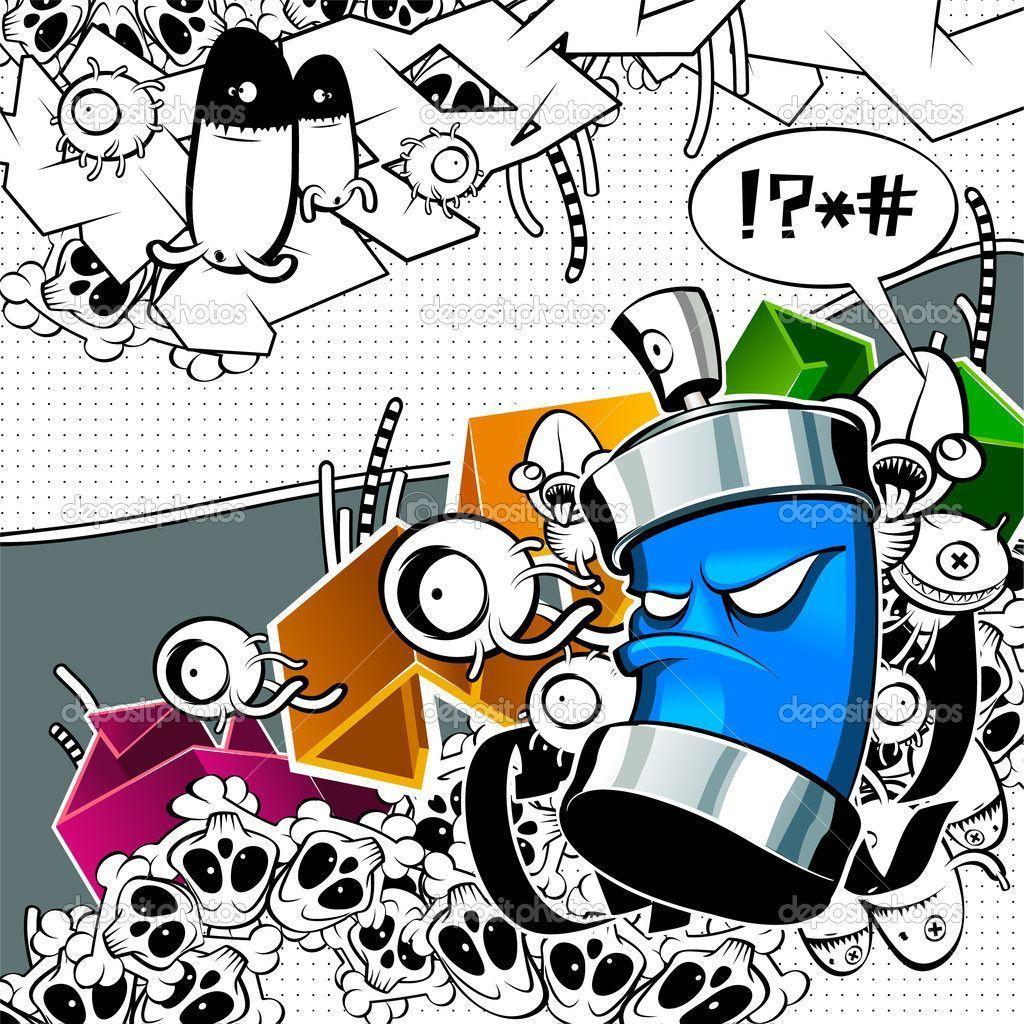Cartoon Graffiti Art Wallpapers - Top Free Cartoon Graffiti Art ...
