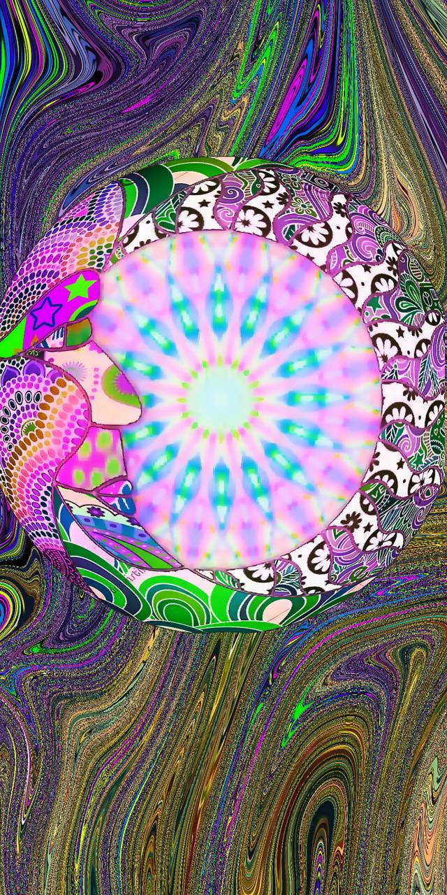 Psychedelic Moon Wallpapers - Top Free Psychedelic Moon Backgrounds ...