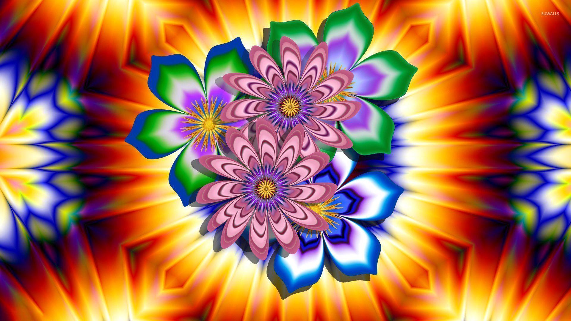 Psychedelic Flowers Wallpapers - Top Free Psychedelic Flowers ...