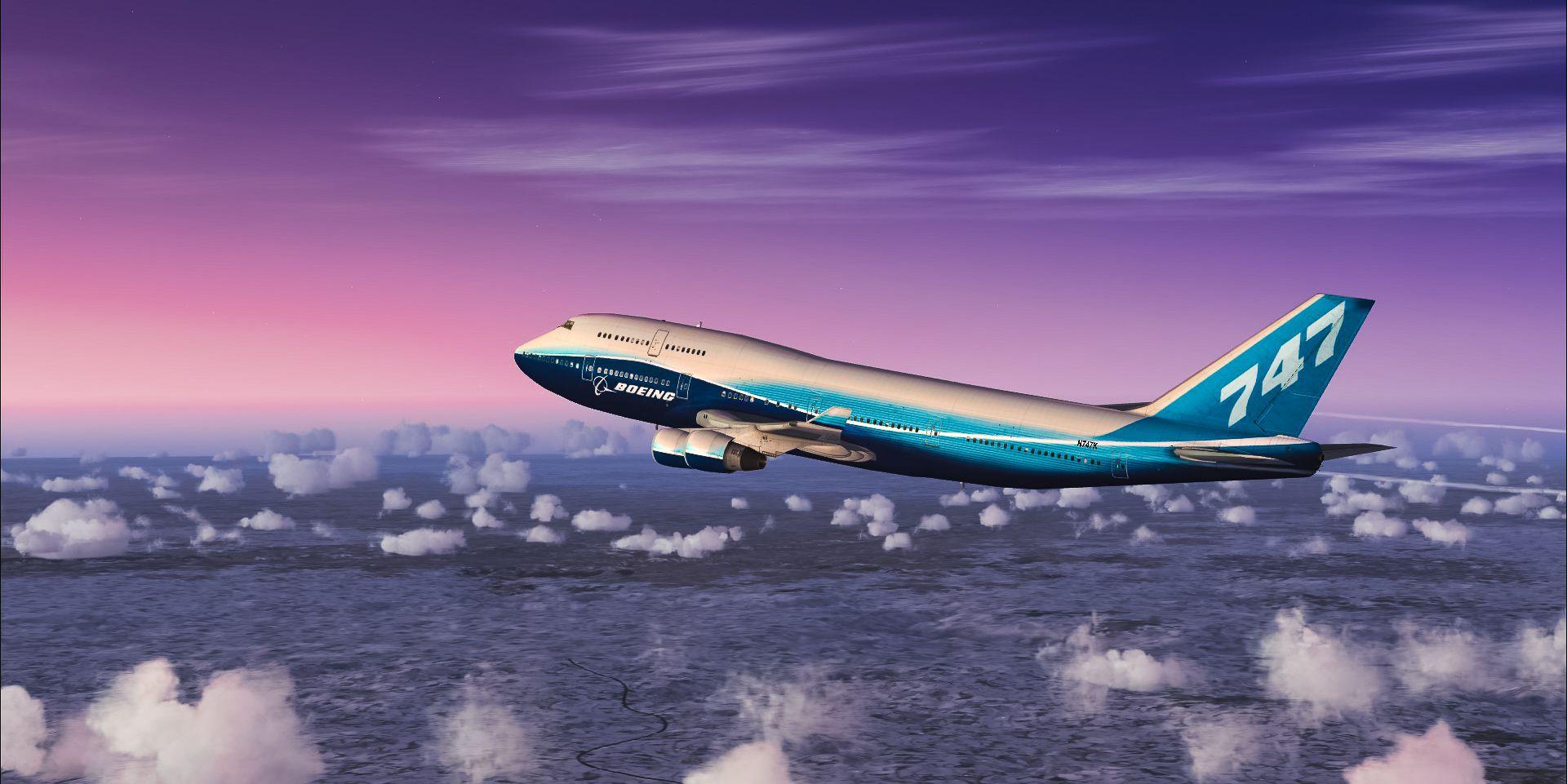 747 Airplane Wallpapers - Top Free 747 Airplane Backgrounds ...