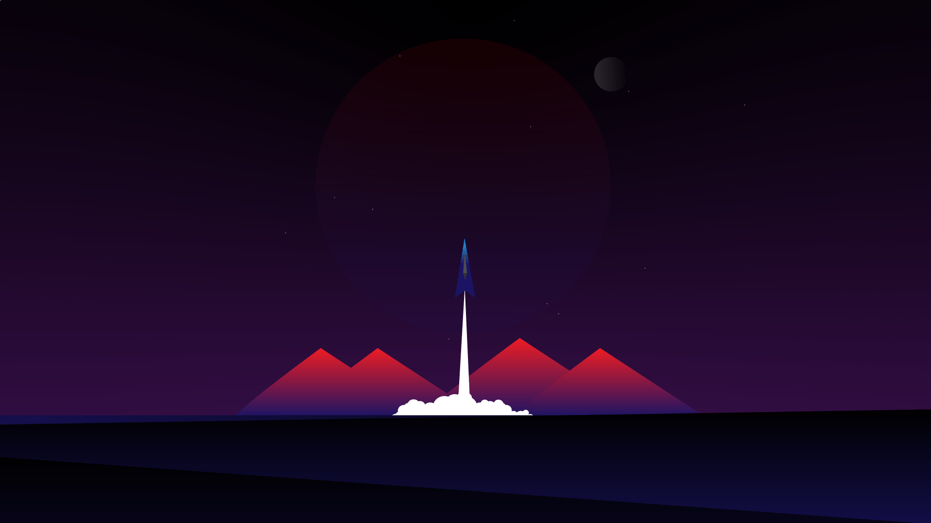 Rocket Minimal Wallpapers - Top Free Rocket Minimal Backgrounds ...