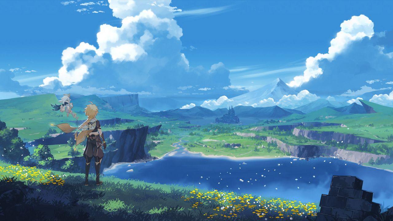 Paimon Genshin Impact Wallpapers - Top Free Paimon Genshin Impact ...