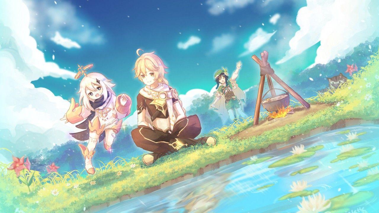 Paimon Genshin Impact Wallpapers - Top Free Paimon Genshin Impact ...