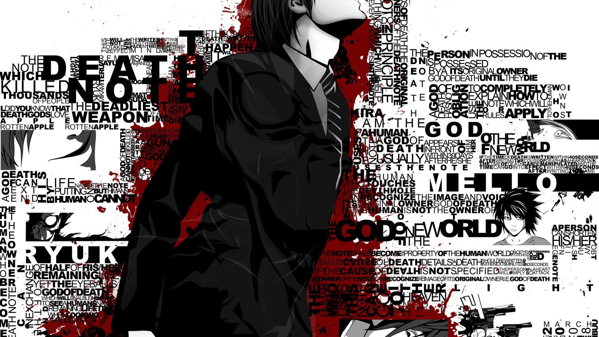 Death Note Laptop Wallpapers - Top Free Death Note Laptop Backgrounds ...