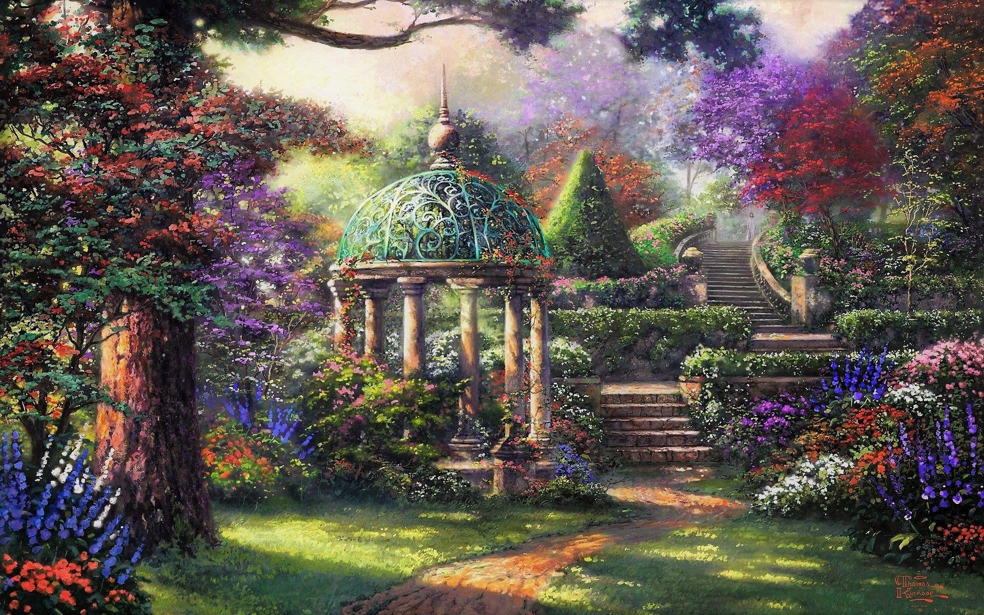 Thomas Kinkade Spring Wallpapers - Top Free Thomas Kinkade Spring ...
