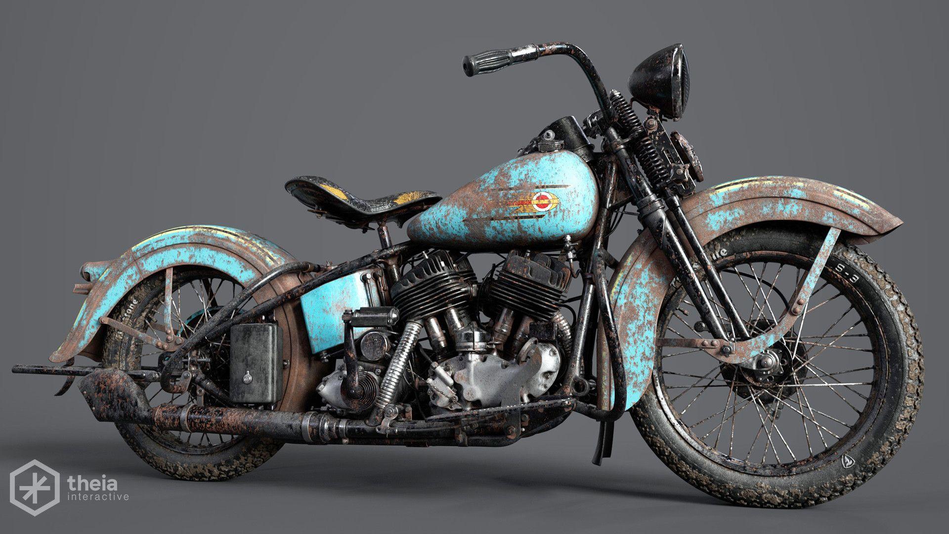 Harley Davidson Vintage Wallpapers - Top Free Harley Davidson Vintage ...