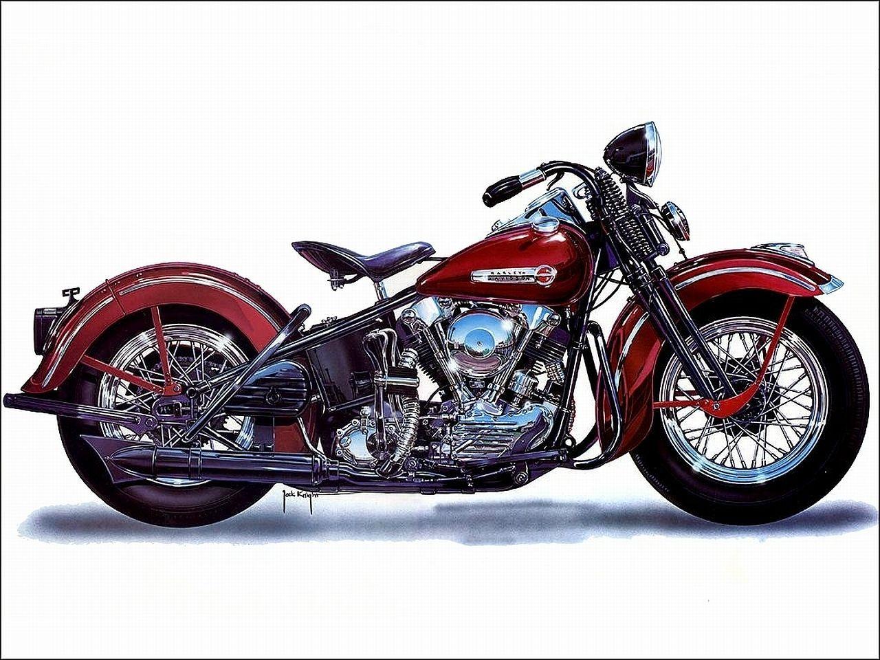 Harley Davidson Vintage Wallpapers - Top Free Harley Davidson Vintage ...