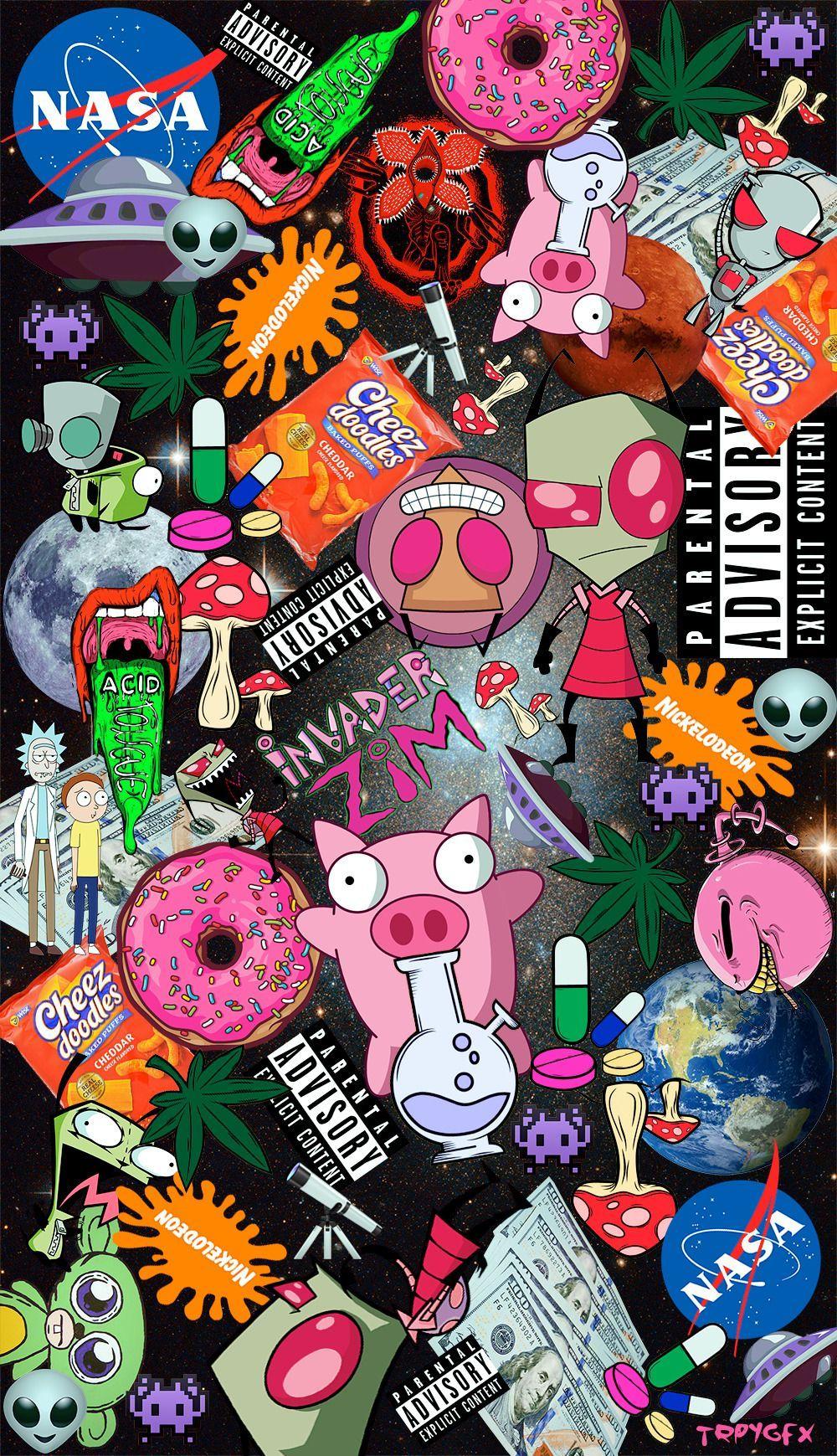 Invader Zim Phone Wallpapers - Top Free Invader Zim Phone Backgrounds ...