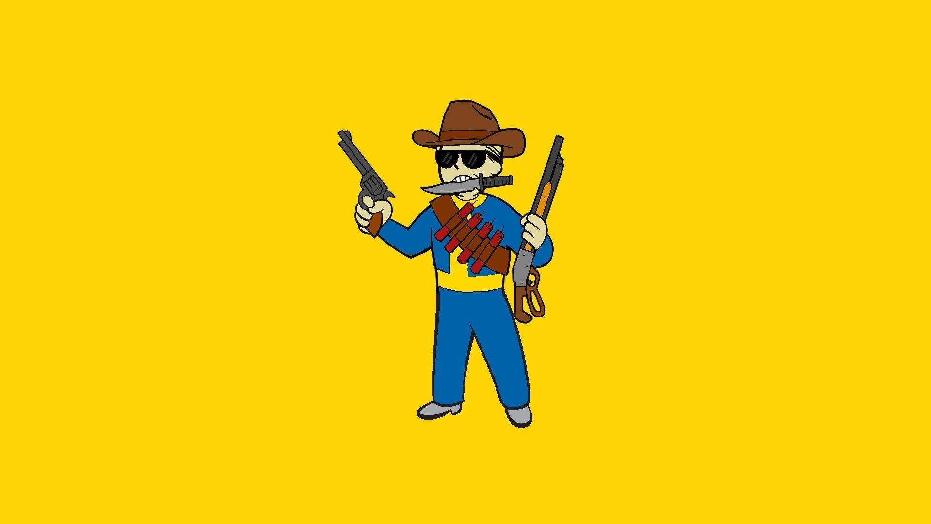 Fallout Vault Boy Wallpapers - Top Free Fallout Vault Boy Backgrounds ...