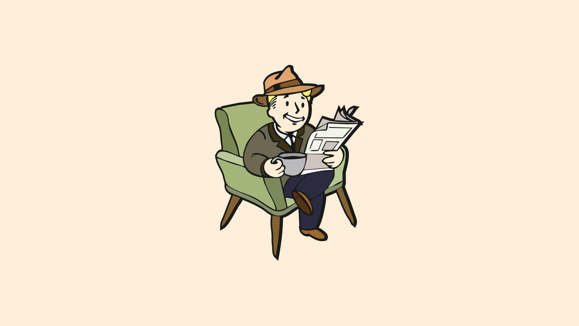 Fallout Vault Boy Wallpapers - Top Free Fallout Vault Boy Backgrounds ...