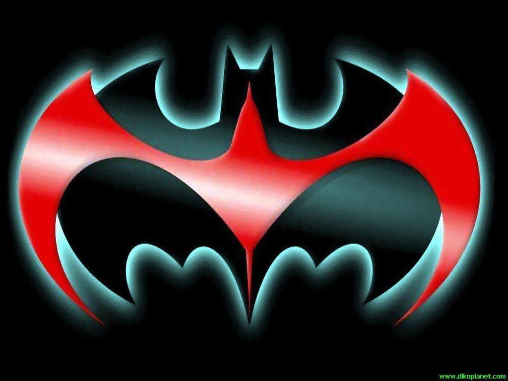 Red Batman Logo Wallpapers - Top Free Red Batman Logo Backgrounds ...