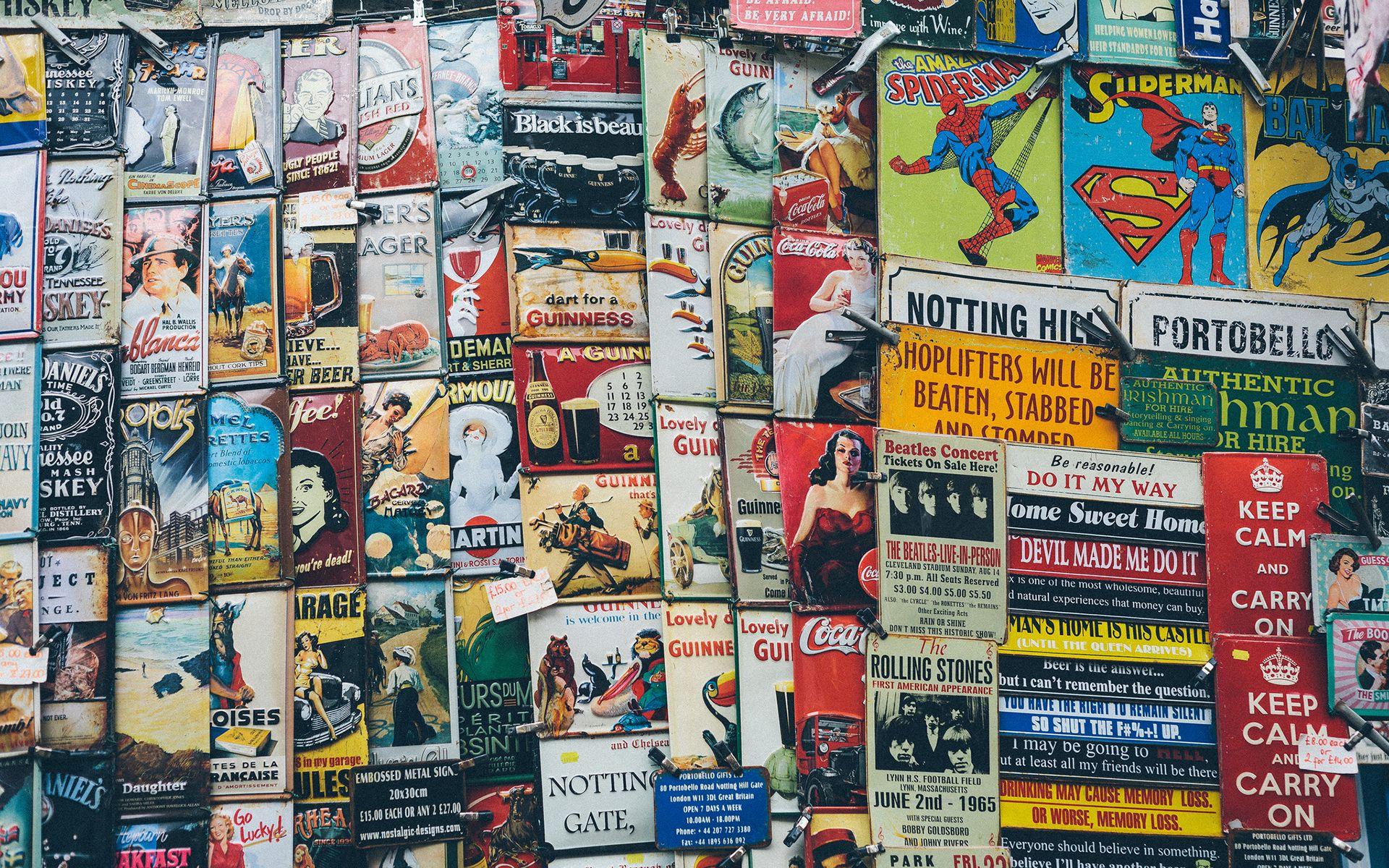 Vintage Signs Wallpapers - Top Free Vintage Signs Backgrounds ...