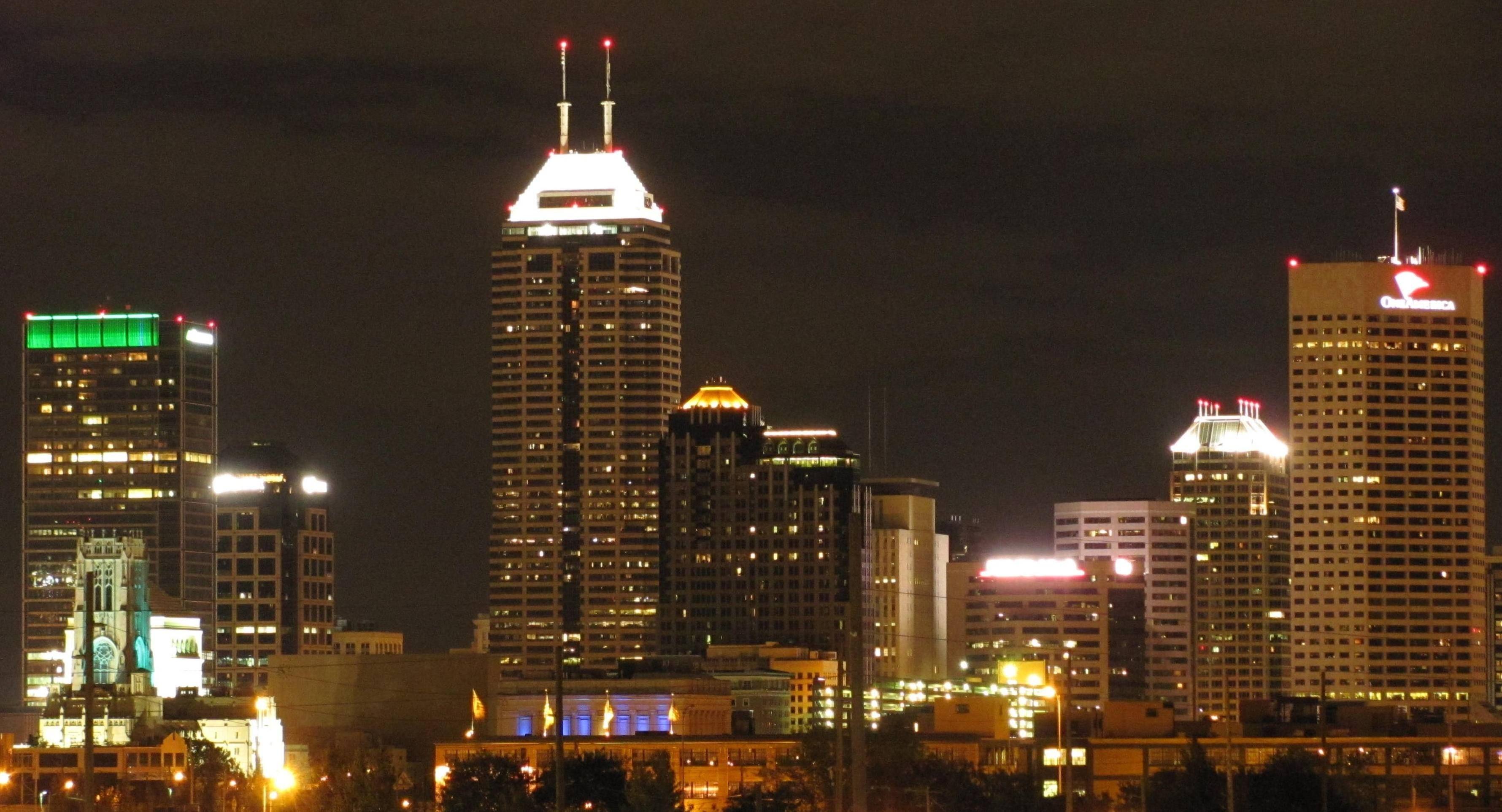 Indianapolis Skyline Wallpapers - Top Free Indianapolis Skyline ...
