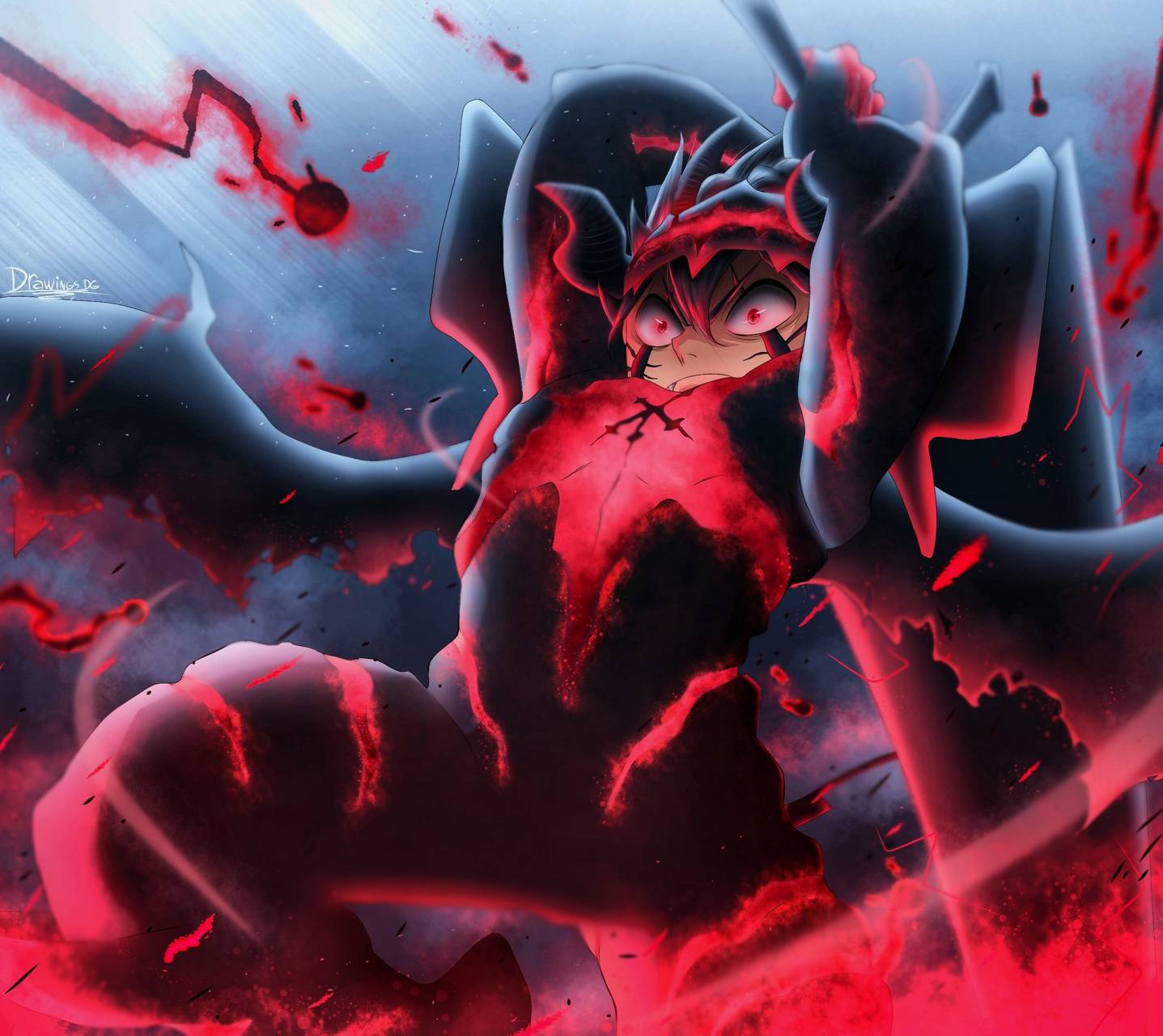 Black Clover Asta Demon Wallpapers - Top Free Black Clover Asta Demon ...