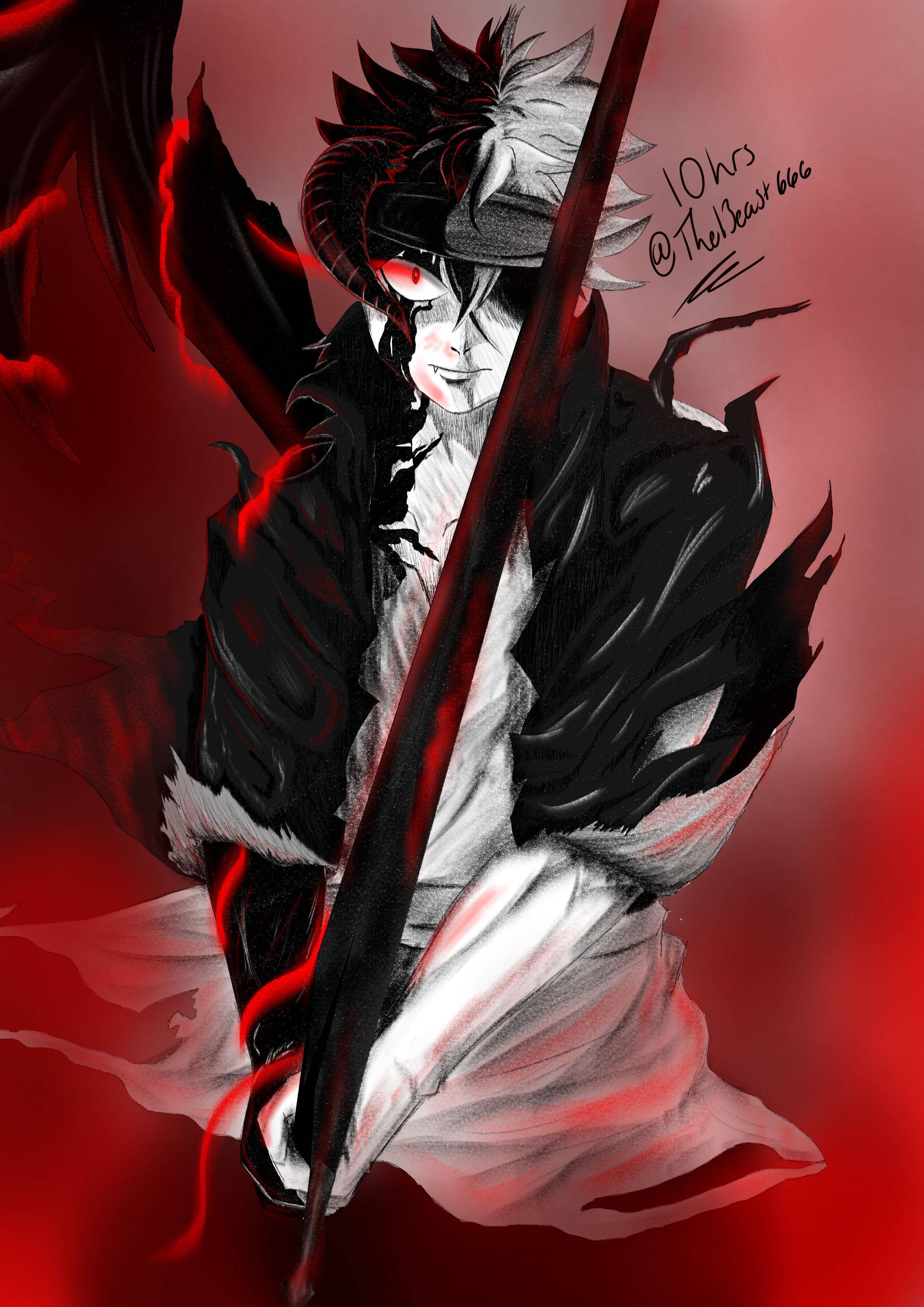 Black Clover Asta Demon Wallpapers - Top Free Black Clover Asta Demon ...