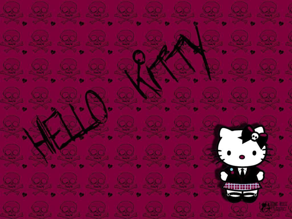 Halloween Hello Kitty Desktop Wallpapers - Top Free Halloween Hello ...