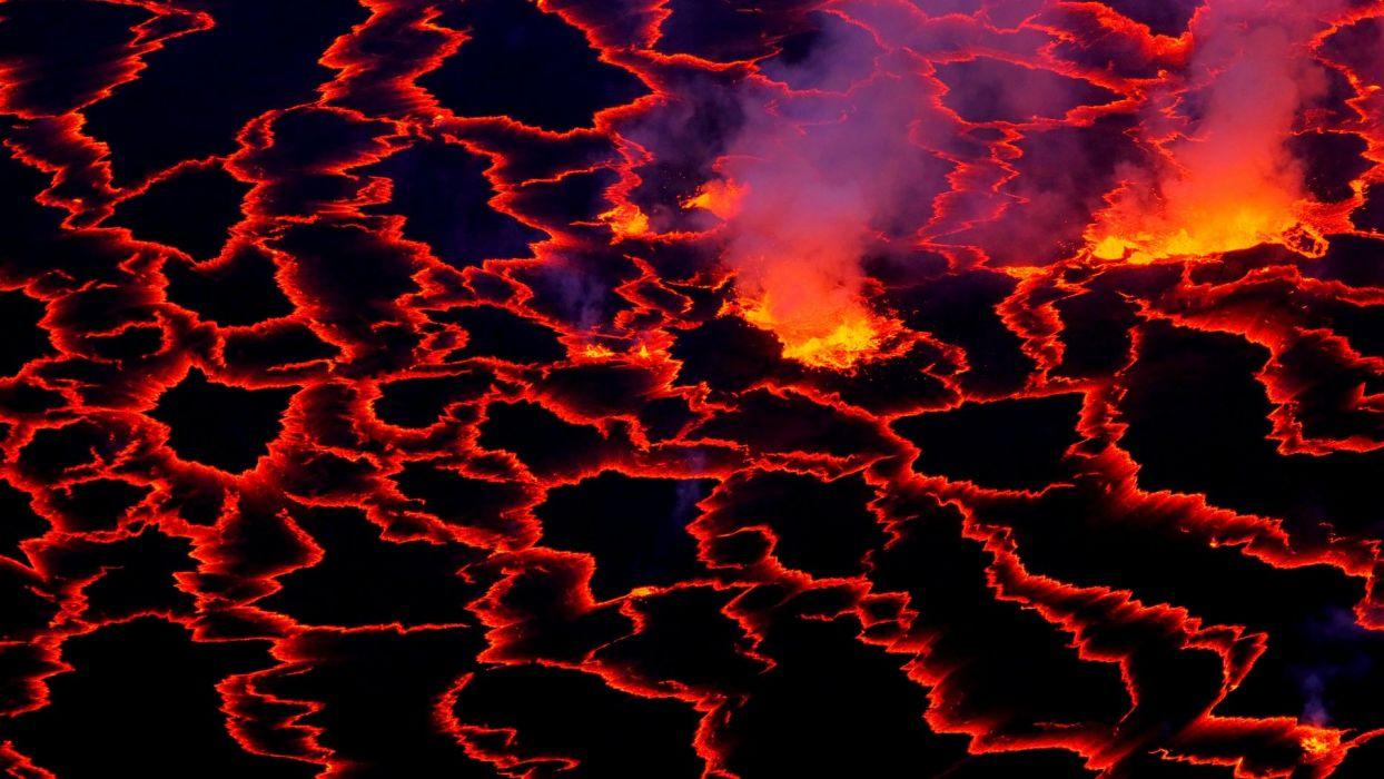 Lava Landscape Wallpapers - Top Free Lava Landscape Backgrounds ...