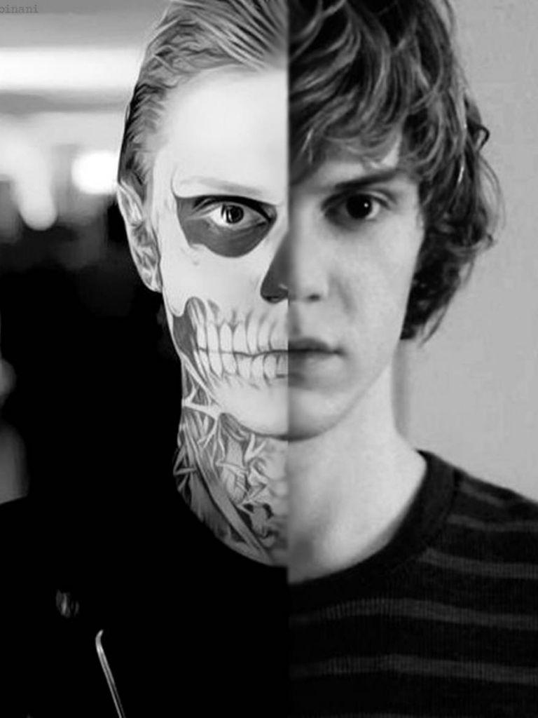 American Horror Story Tate And Violet Wallpaper