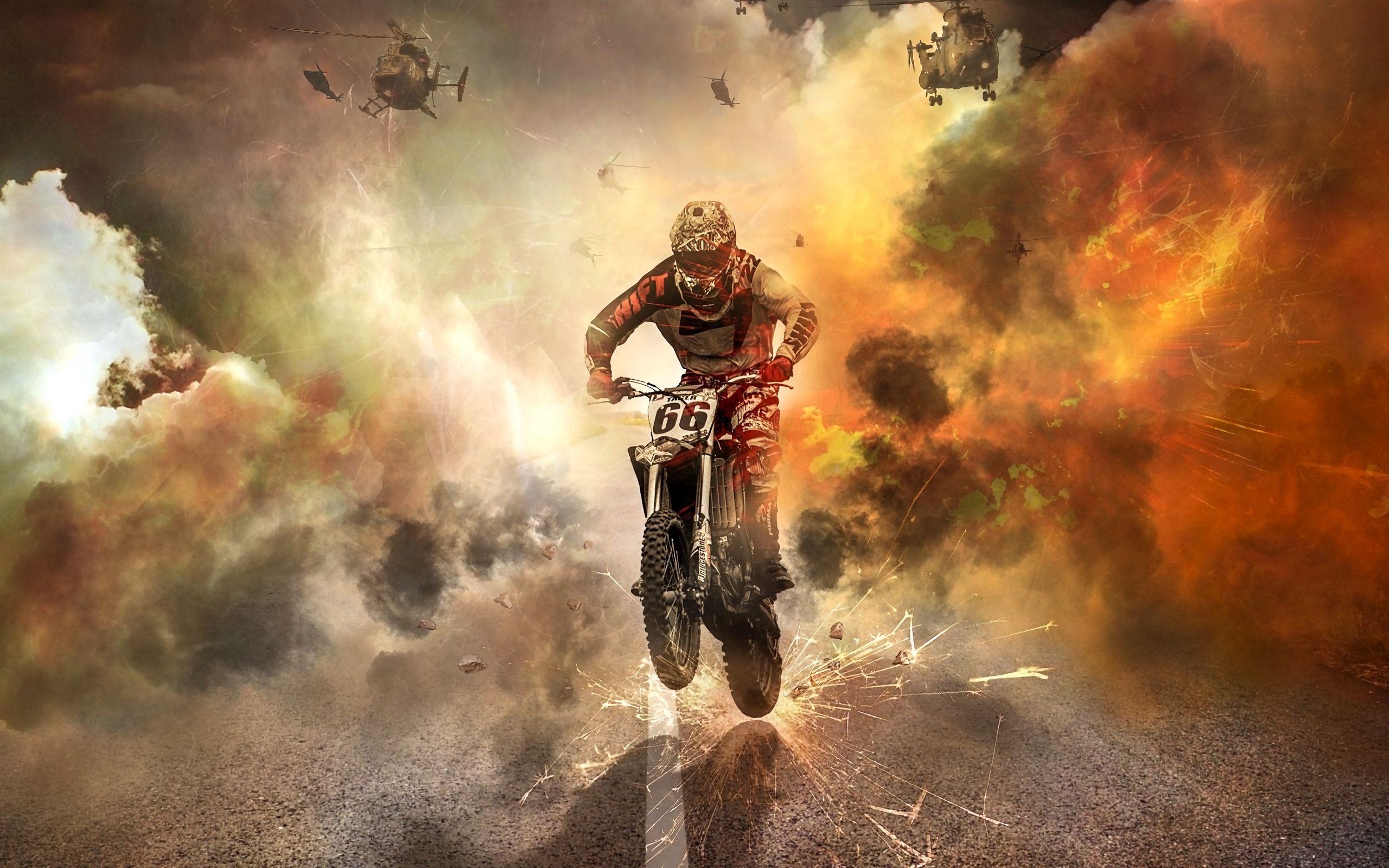 Fire Motorcycle Wallpapers - Top Free Fire Motorcycle Backgrounds ...