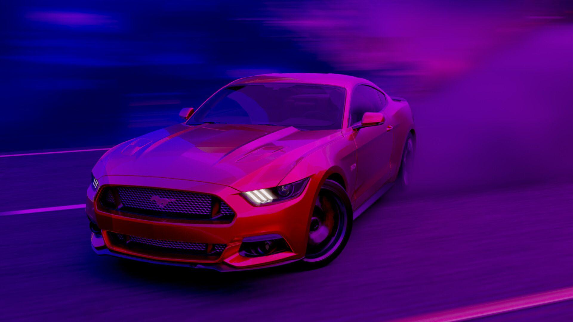 Neon Mustang Wallpapers - Top Free Neon Mustang Backgrounds ...