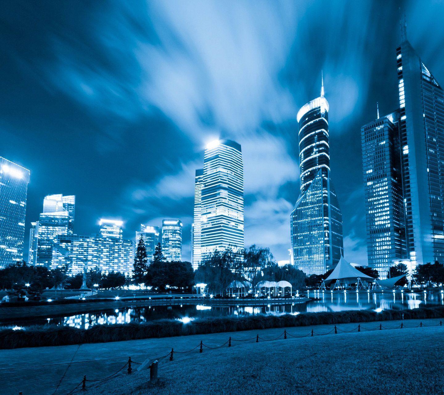 Blue Skyline Wallpapers - Top Free Blue Skyline Backgrounds ...