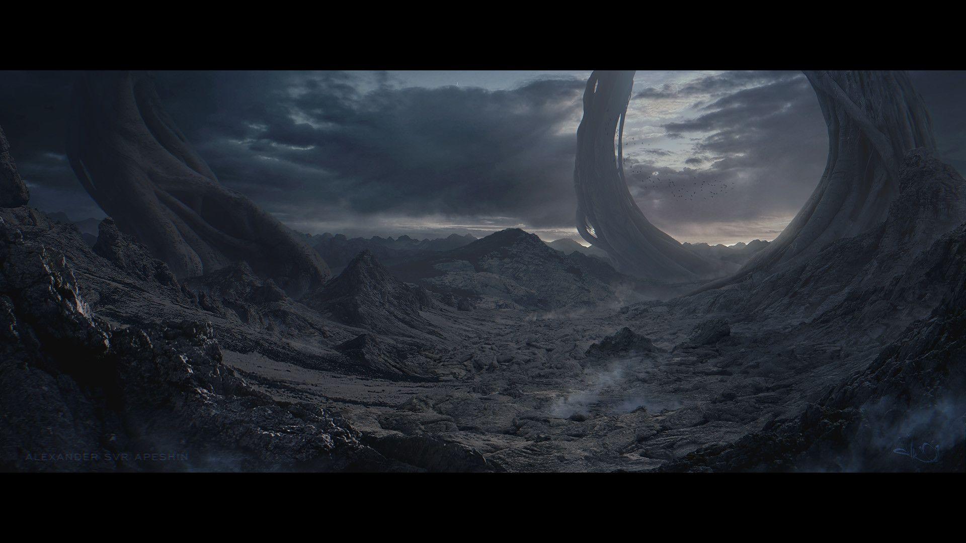 Dark Alien Planet Wallpapers - Top Free Dark Alien Planet Backgrounds ...