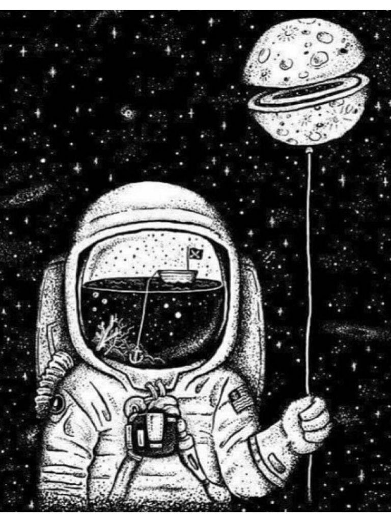 Cartoon Astronaut Space Wallpapers - Top Free Cartoon Astronaut Space ...