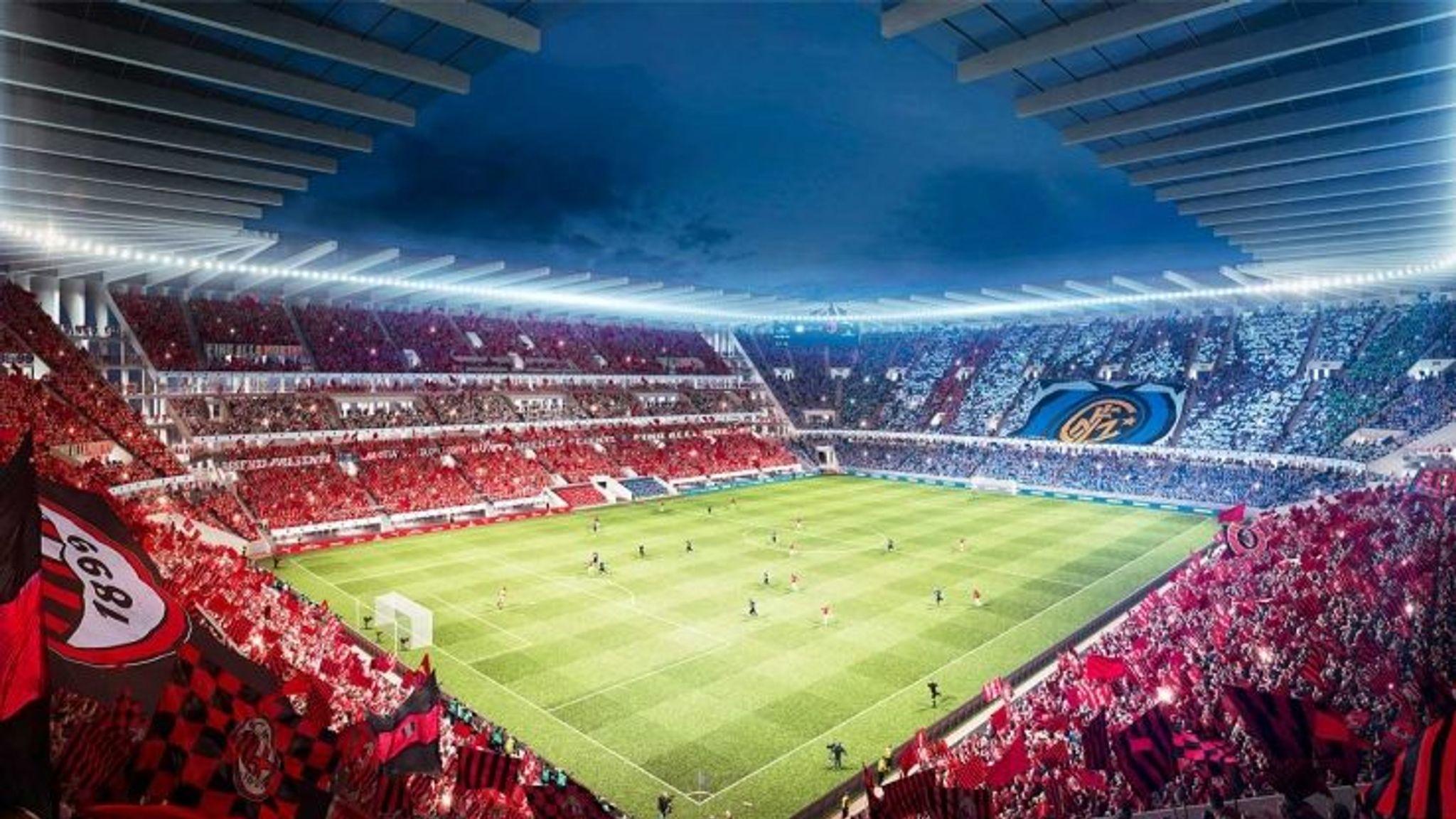 San Siro Stadium Wallpapers - Top Free San Siro Stadium Backgrounds ...