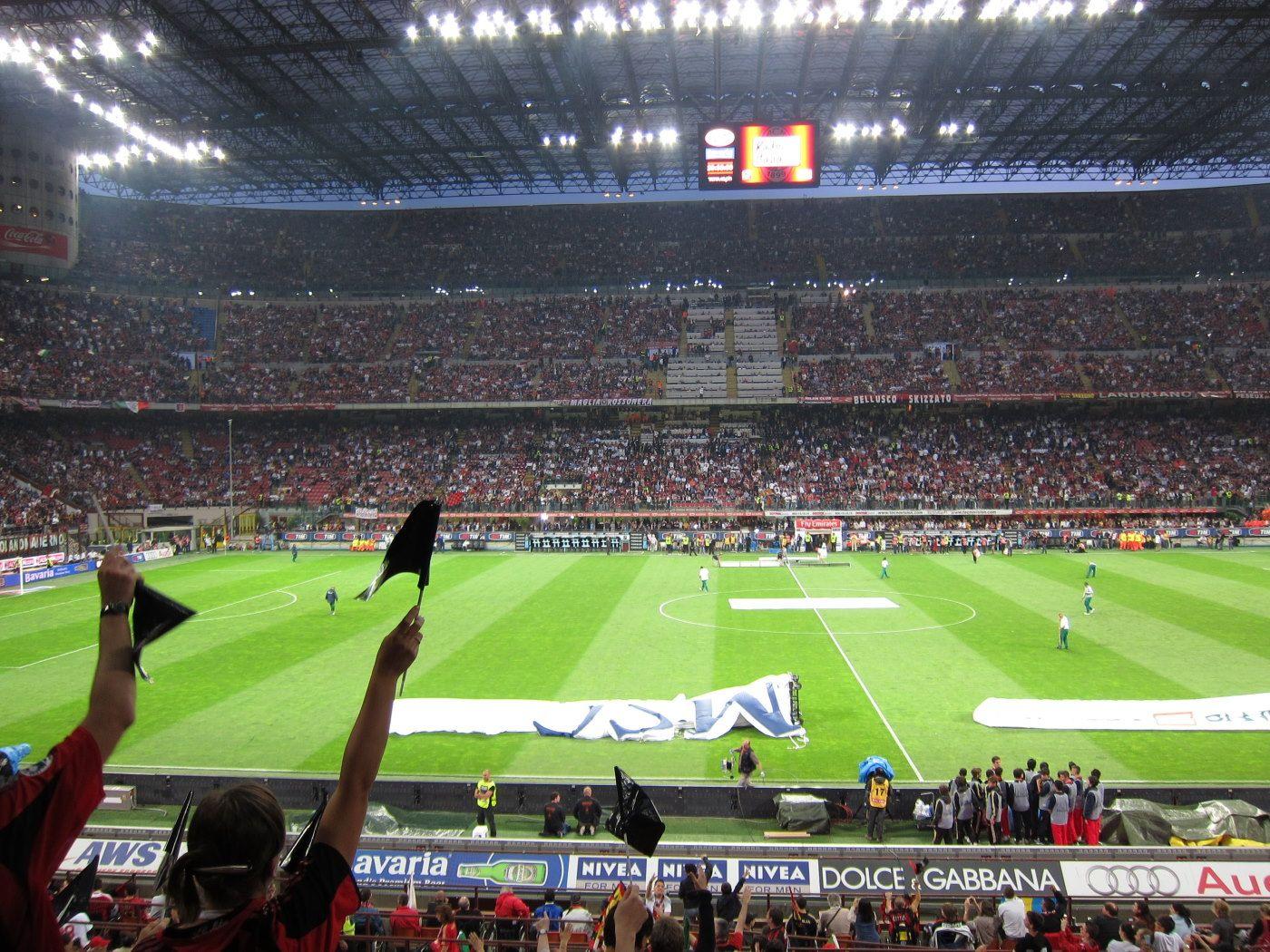 San Siro Stadium Wallpapers - Top Free San Siro Stadium Backgrounds ...