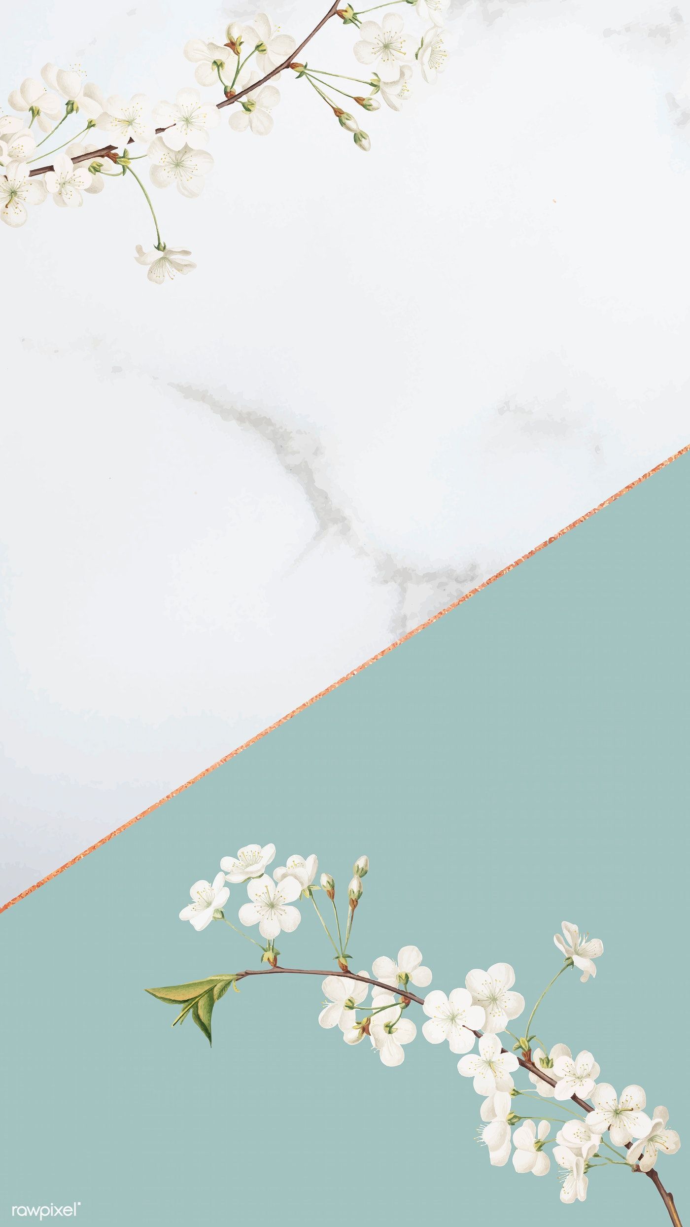 Turquoise Floral Wallpapers - Top Free Turquoise Floral Backgrounds ...