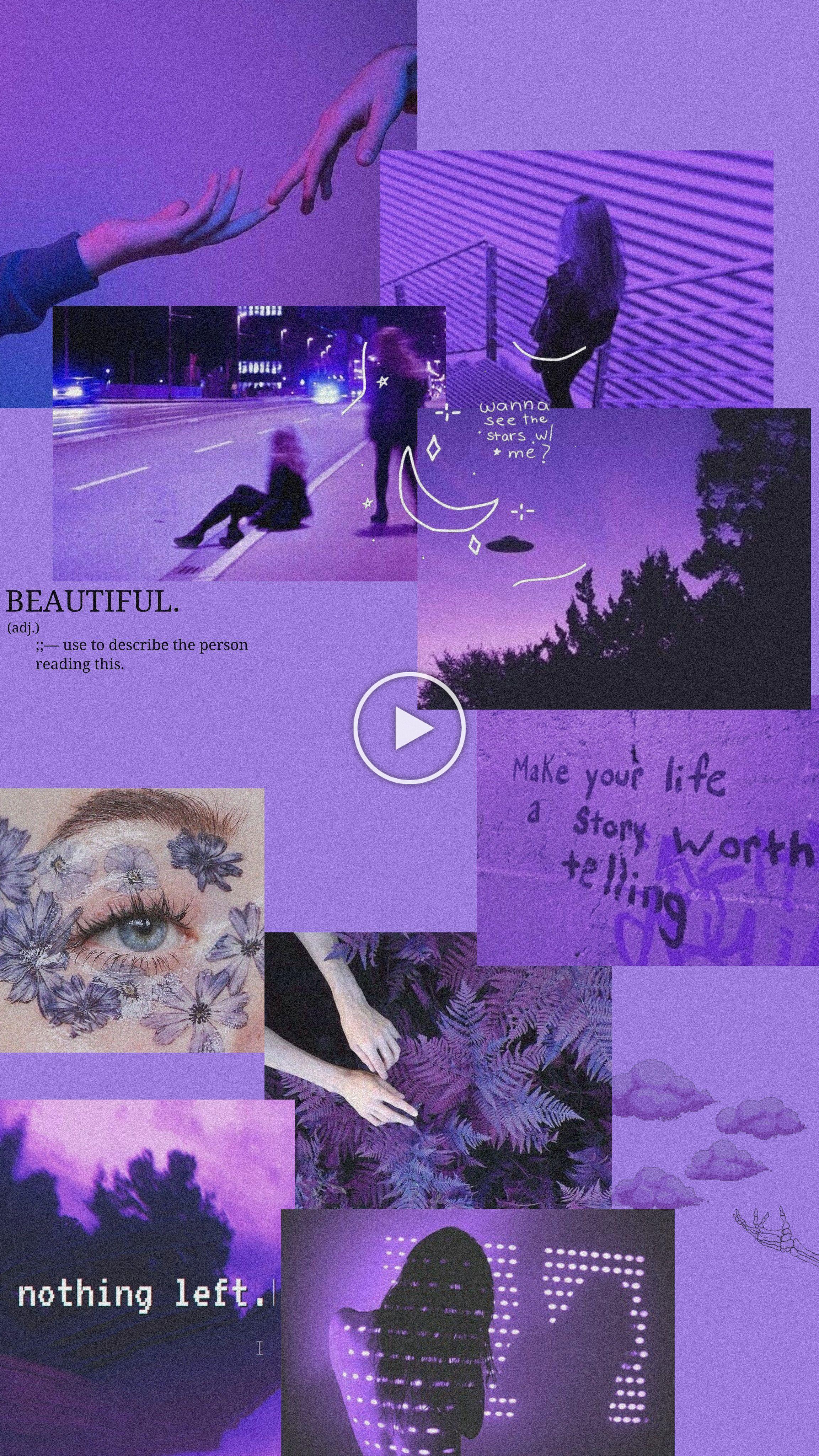 Tumblr Background Vintage Purple
