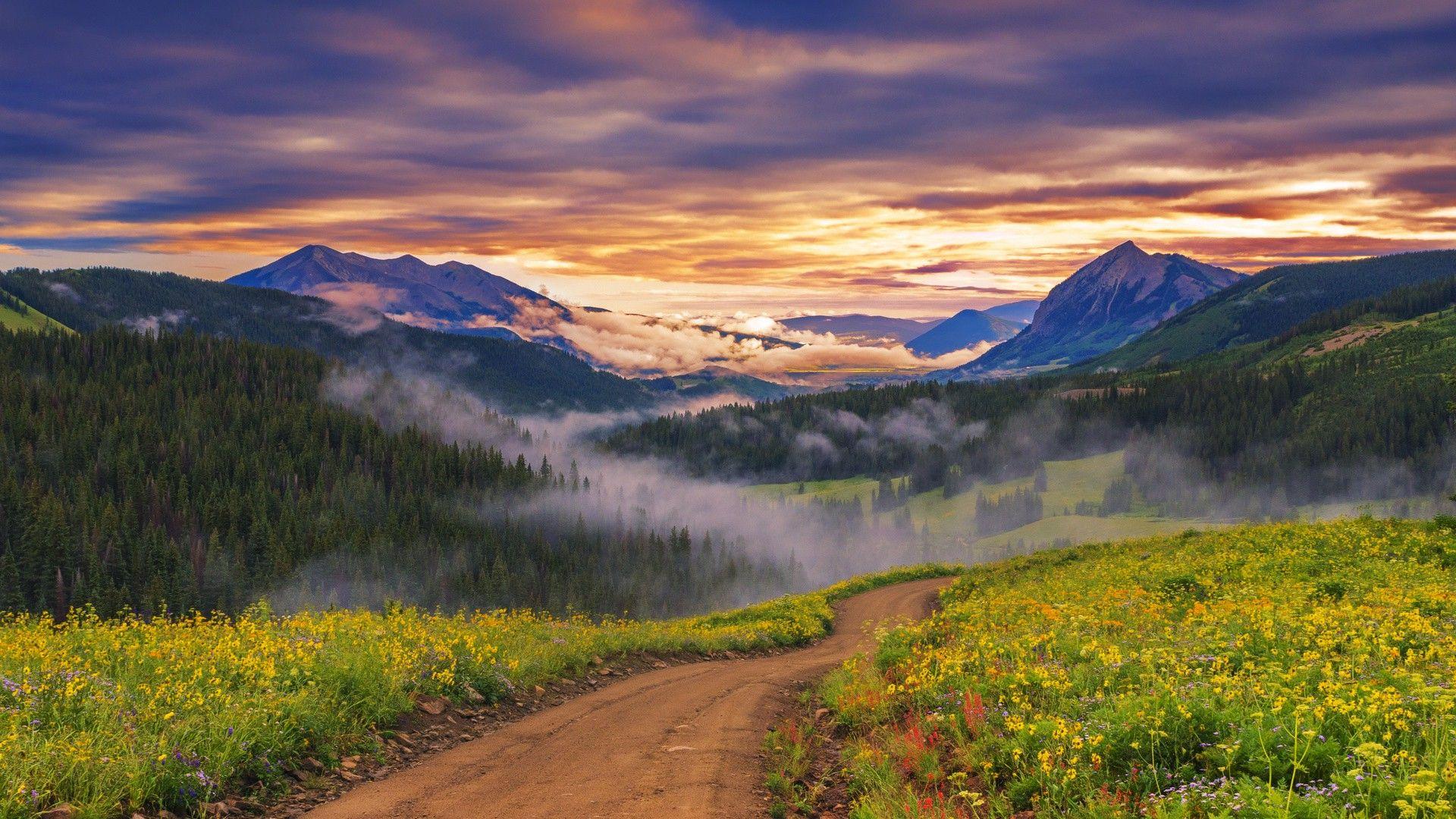 Sunset Valley Wallpapers - Top Free Sunset Valley Backgrounds ...