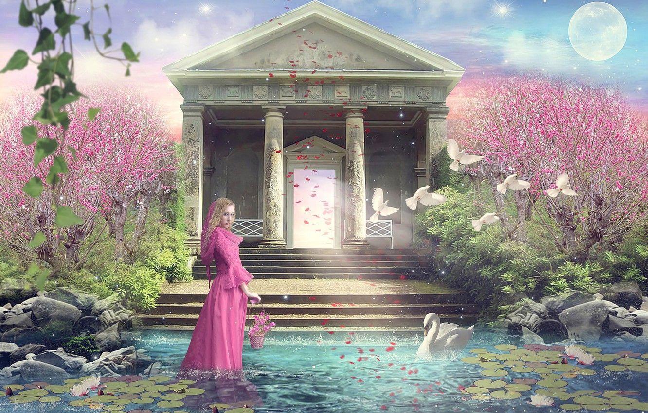 Fantasy Spring Wallpapers - Top Free Fantasy Spring Backgrounds ...