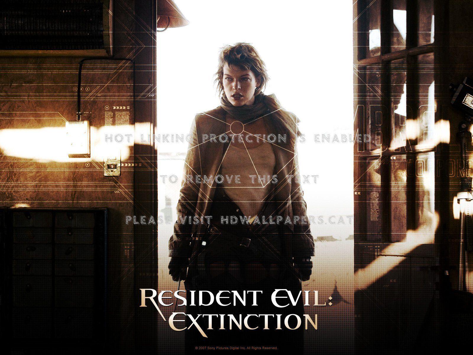 Resident Evil Extinction Wallpapers - Top Free Resident Evil Extinction ...