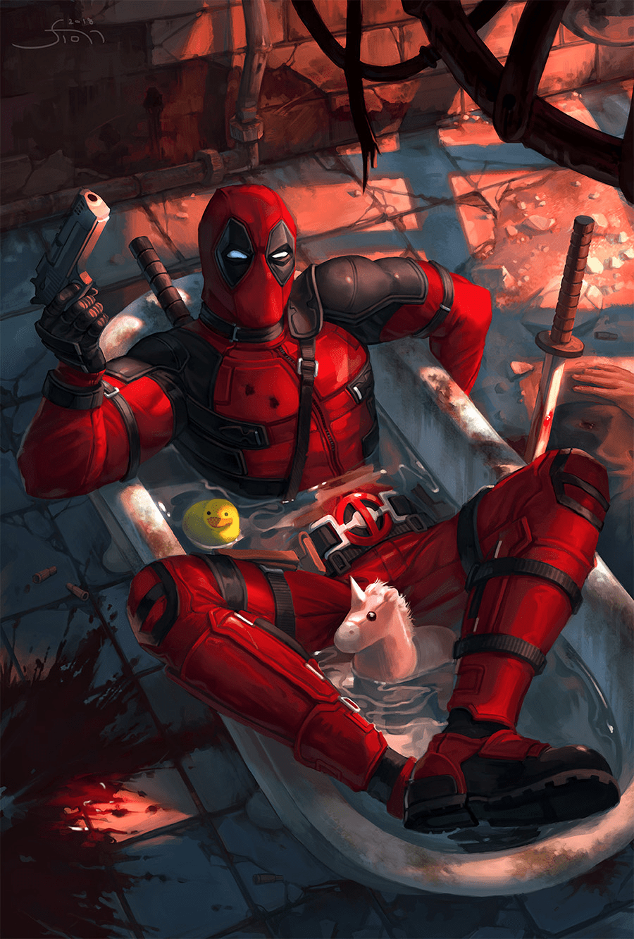 Deadpool and Death Wallpapers - Top Free Deadpool and Death Backgrounds ...