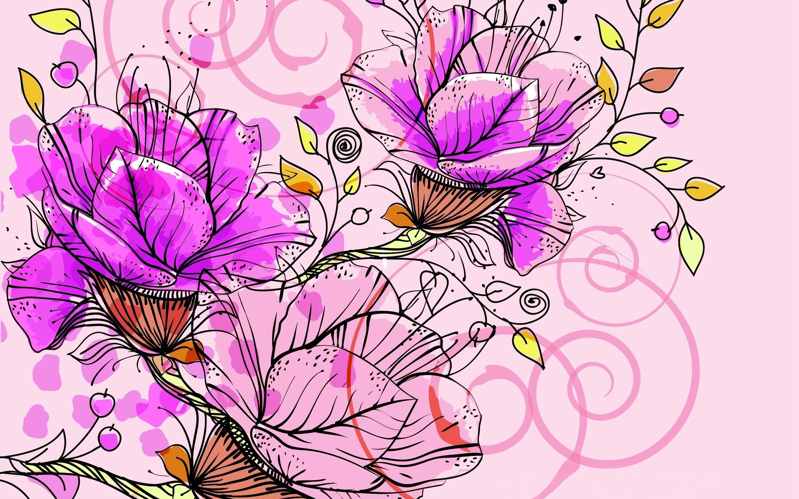 Abstract Flowers Desktop Wallpapers - Top Free Abstract Flowers Desktop ...