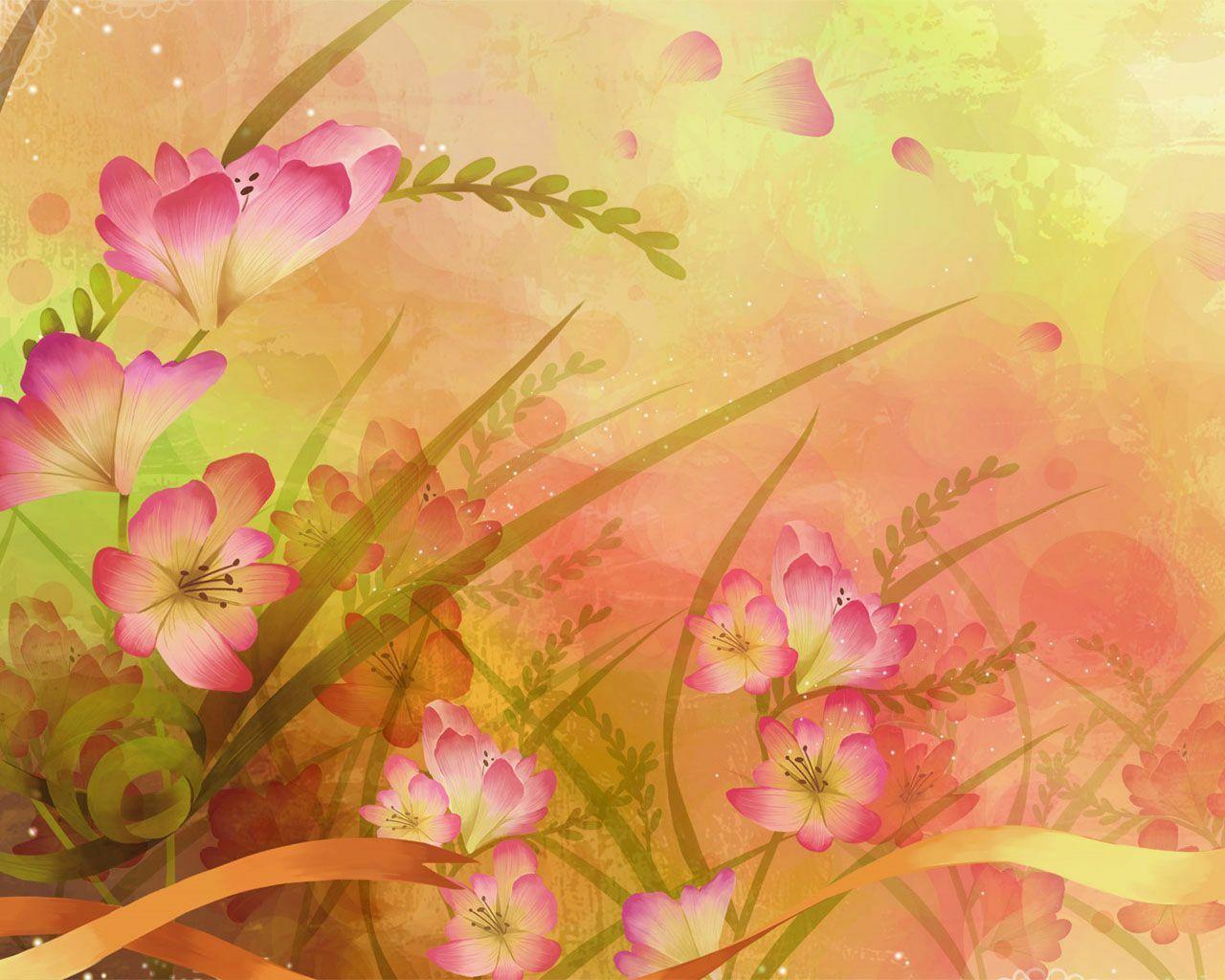Abstract Flowers Desktop Wallpapers - Top Free Abstract Flowers Desktop ...