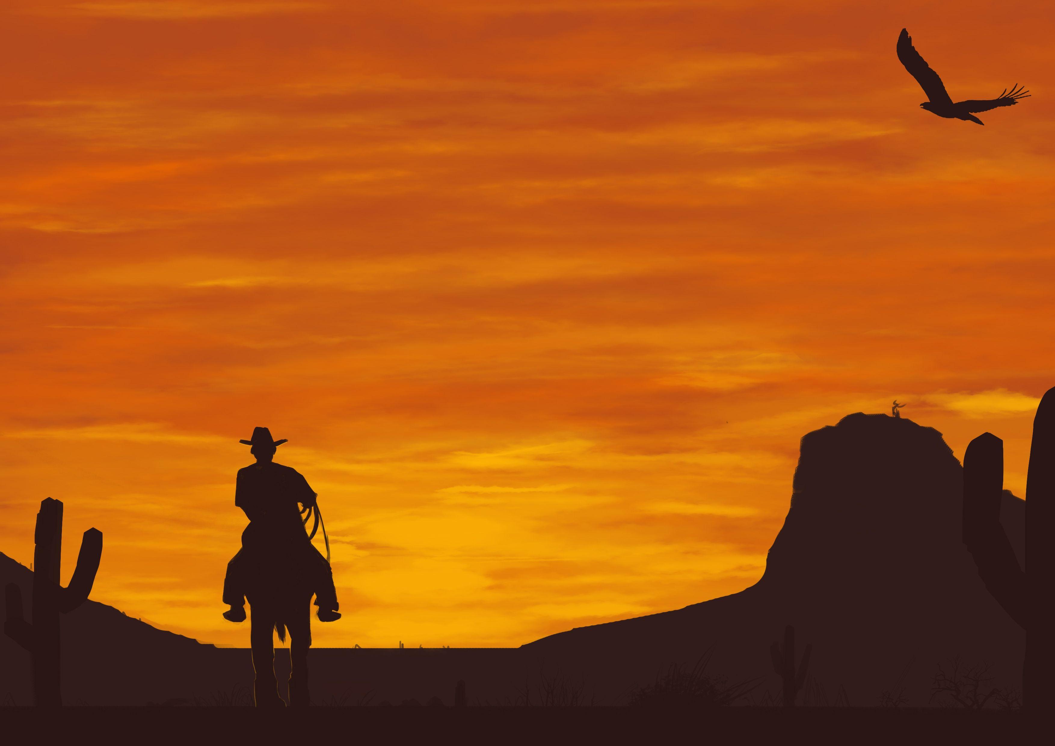 Western Sunset Wallpapers - Top Free Western Sunset Backgrounds ...