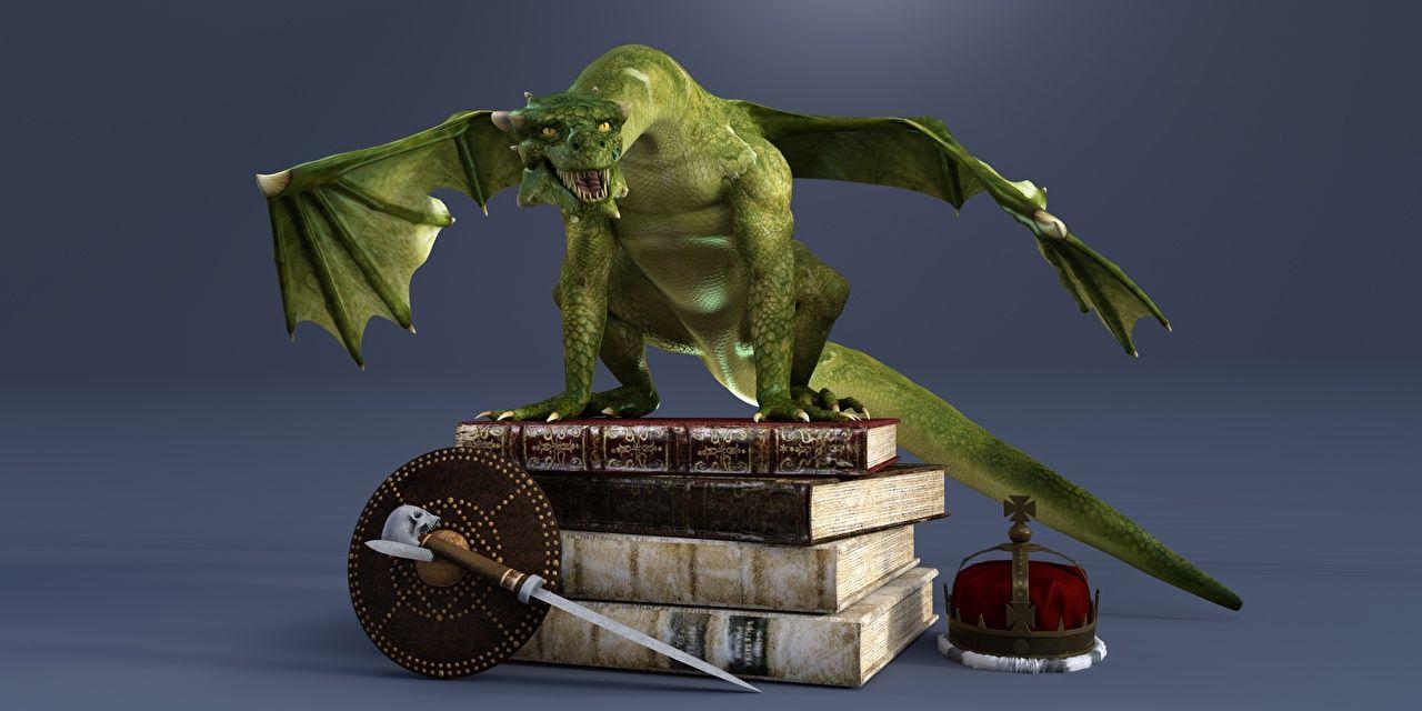Book Dragon Wallpapers - Top Free Book Dragon Backgrounds - WallpaperAccess