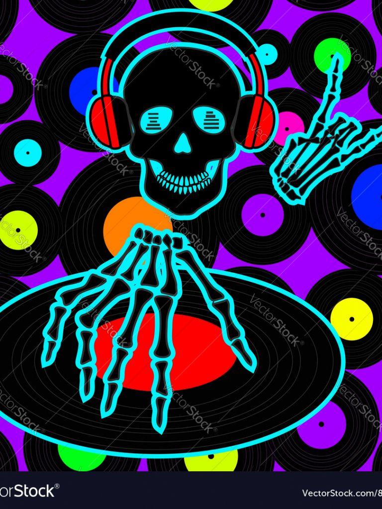 DJ Skulls Wallpapers - Top Free DJ Skulls Backgrounds - WallpaperAccess