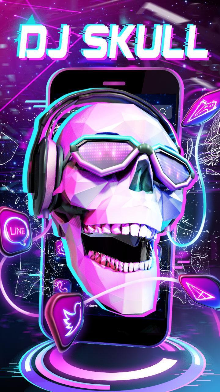 DJ Skulls Wallpapers - Top Free DJ Skulls Backgrounds - WallpaperAccess